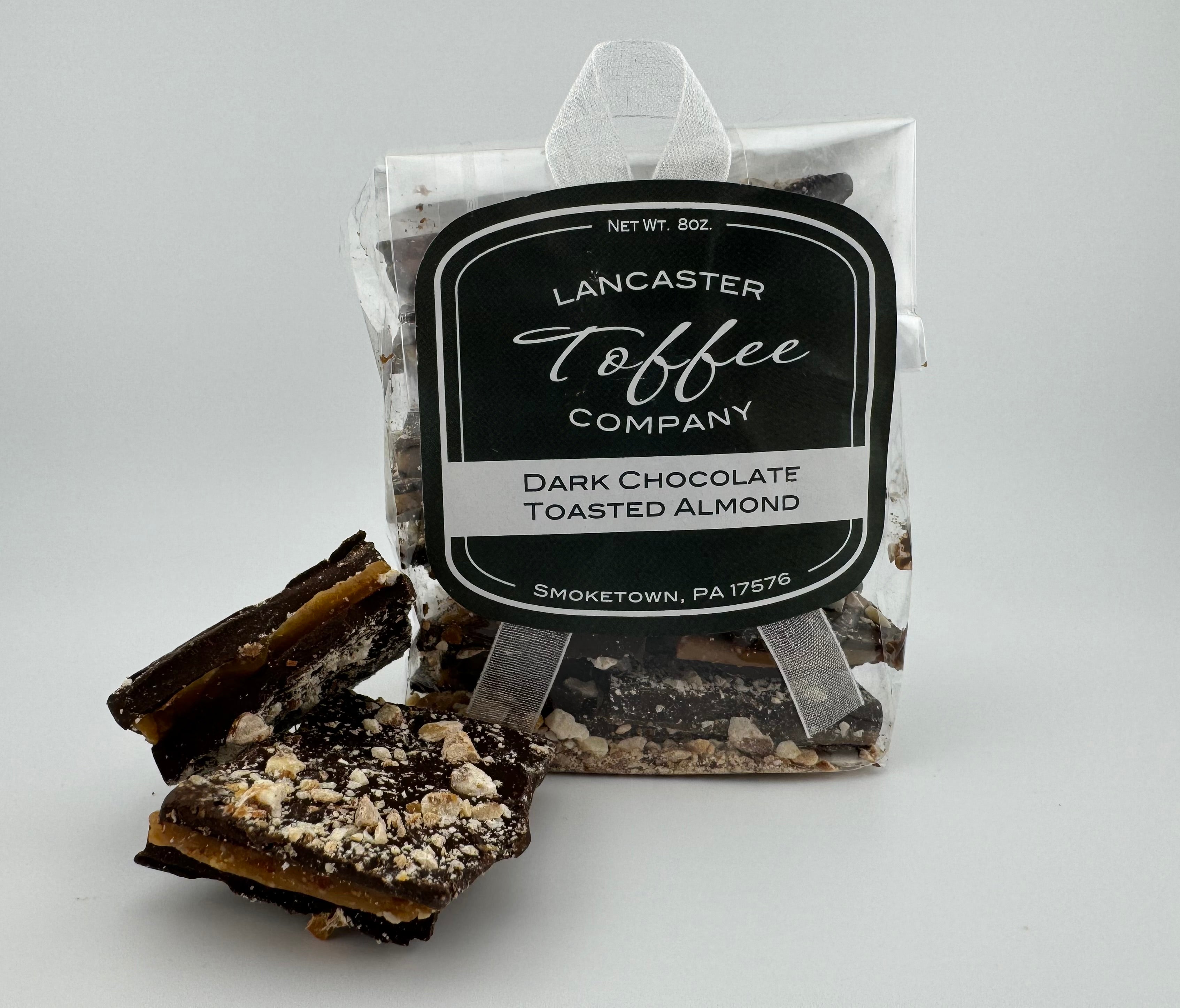 Dark Chocolate Toasted Almond Toffee – Sweet As Fudge