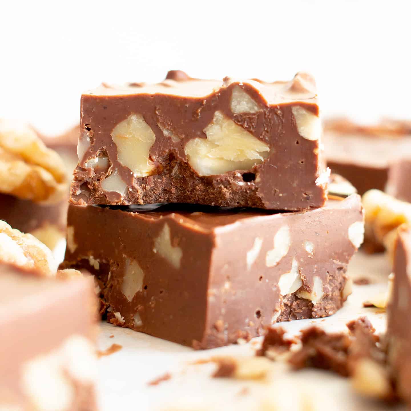 Chocolate Walnut Fudge – Sweet As Fudge